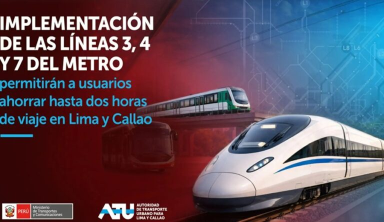 Líneas 3, 4 y 7 del Metro permitirán ahorrar hasta dos horas de viaje ...